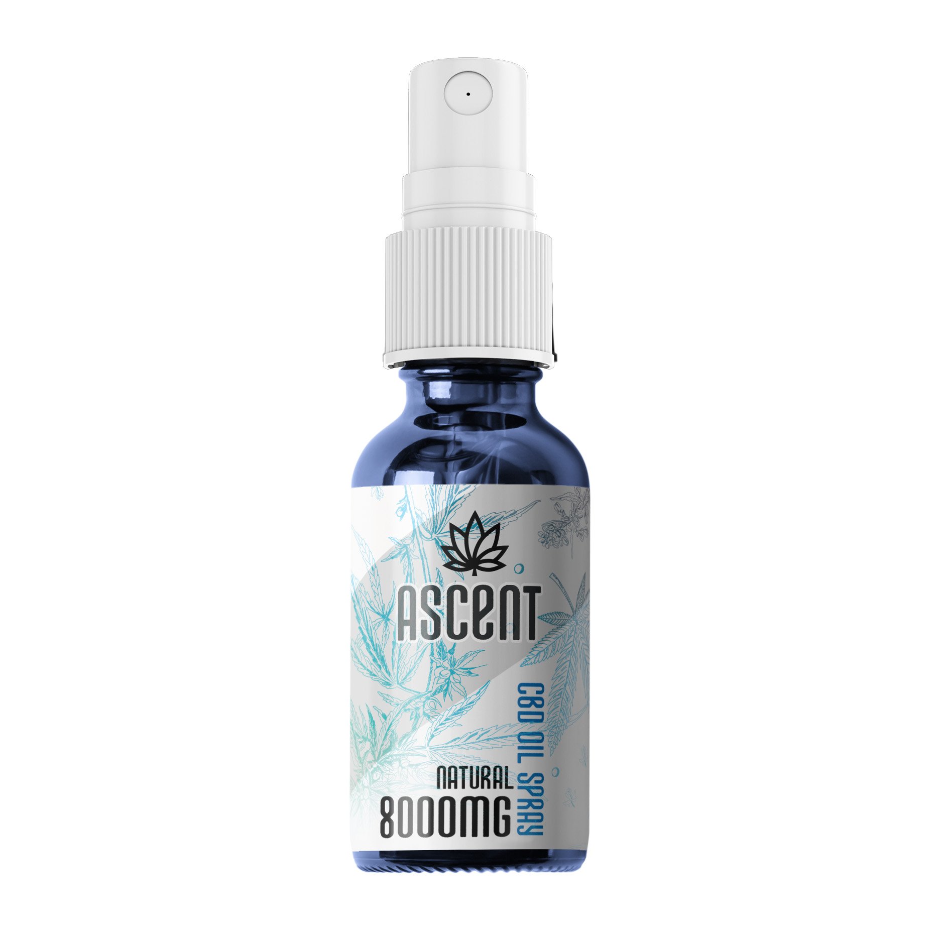 Ascent CBD Oil Spray - Full Spectrum - 30ml - 2 Strengths - British CBD
